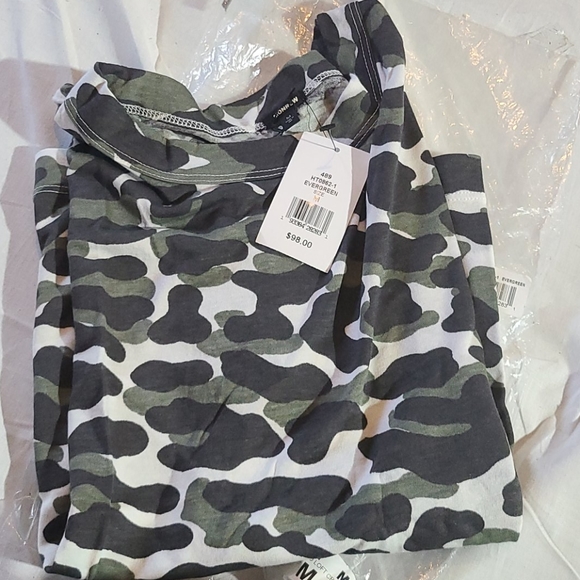 Monrow | Tops | Nwt Monrow Animal Camo T Shirt | Poshmark